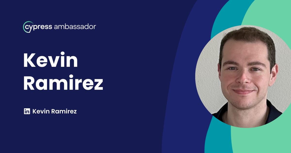 Cypress Ambassador Spotlight: Kevin Ramirez